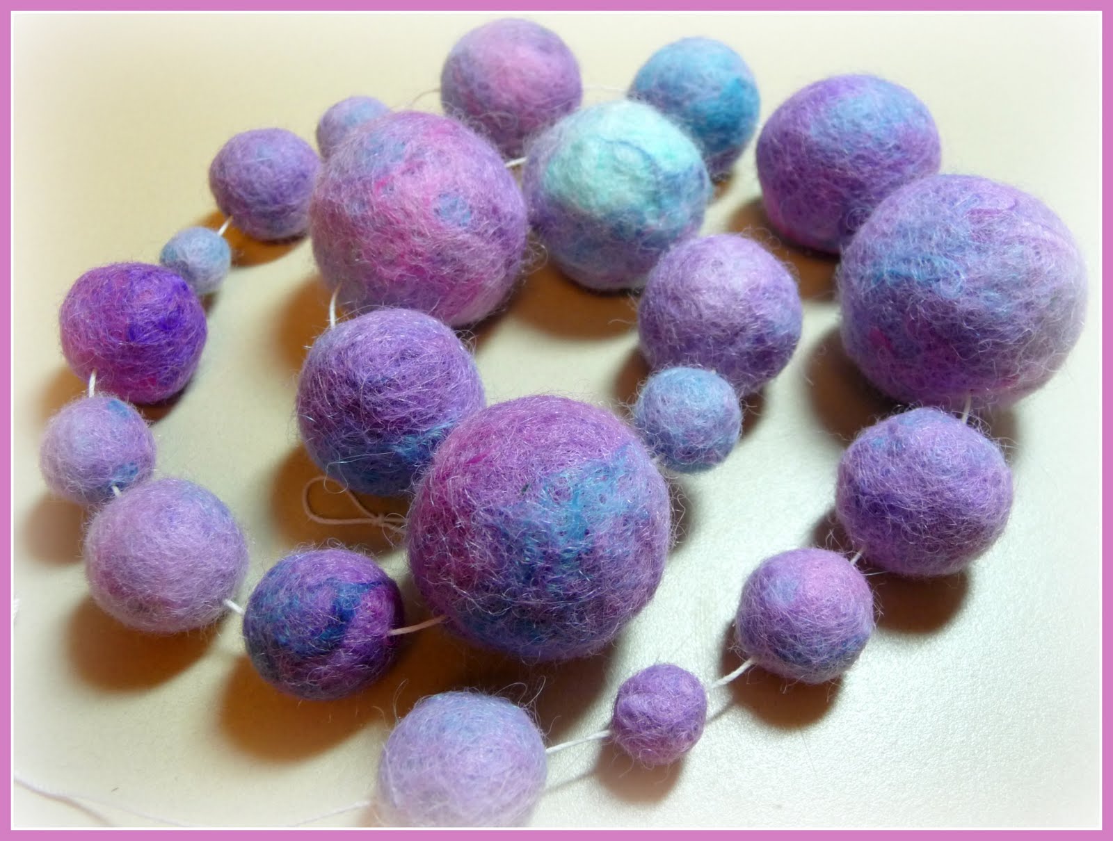 Curly Bird Express: Wet Felting Fun