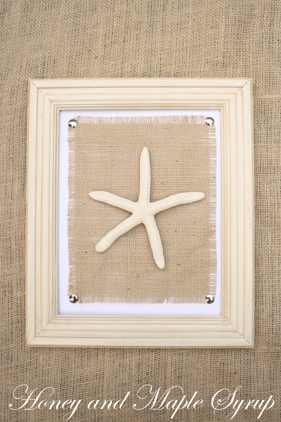 Honey and Maple Syrup: Revisiting the Starfish and Picture Frames
