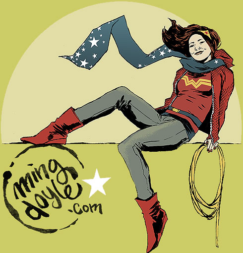 Illustration 5 Illustrator Research: Ming Doyle