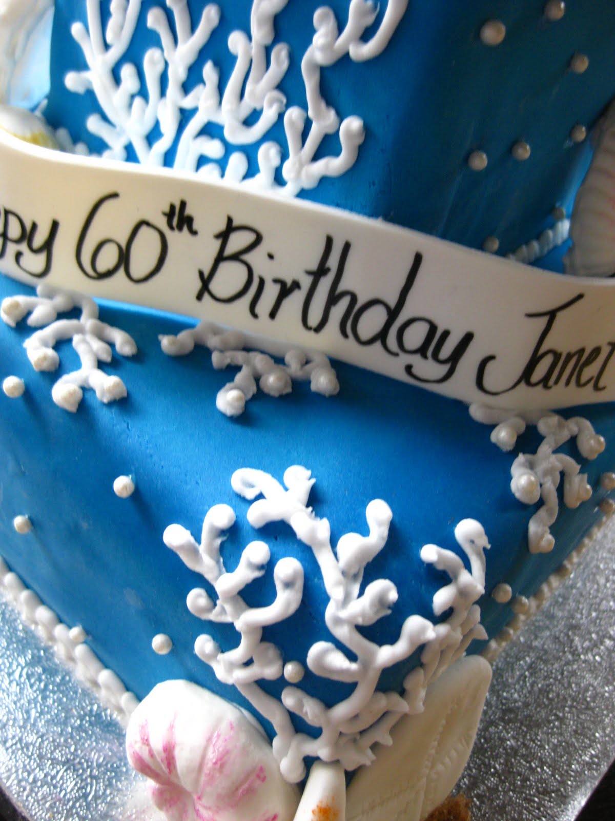 ROXIECAKES Vancouver: Ocean Themed Birthday Cake