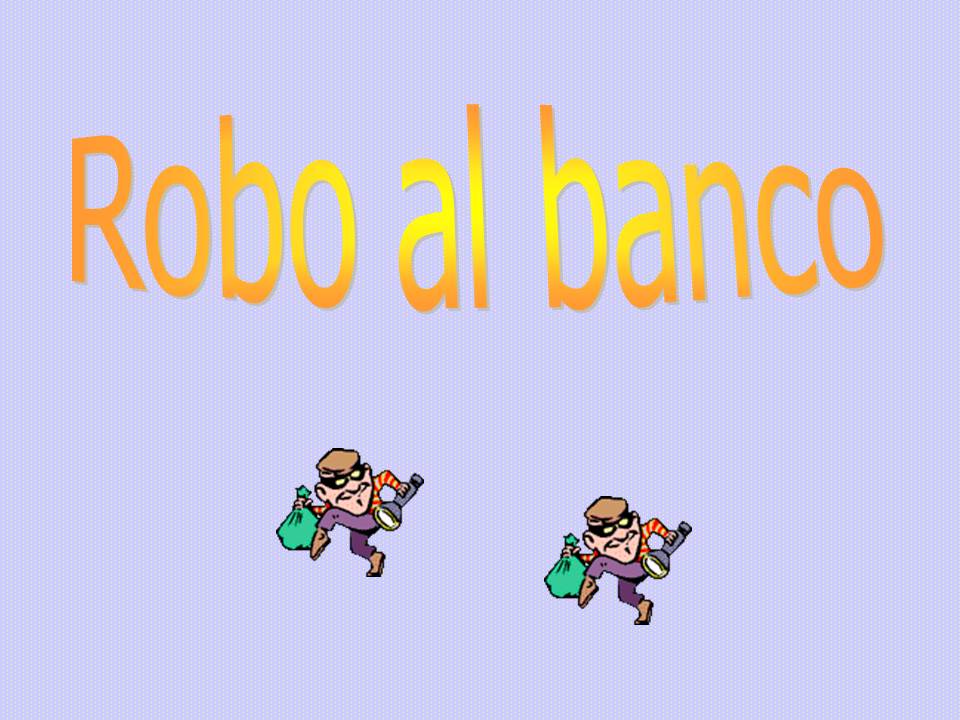 PUNTO DE PODER: ROBO AL BANCO - HUMOR
