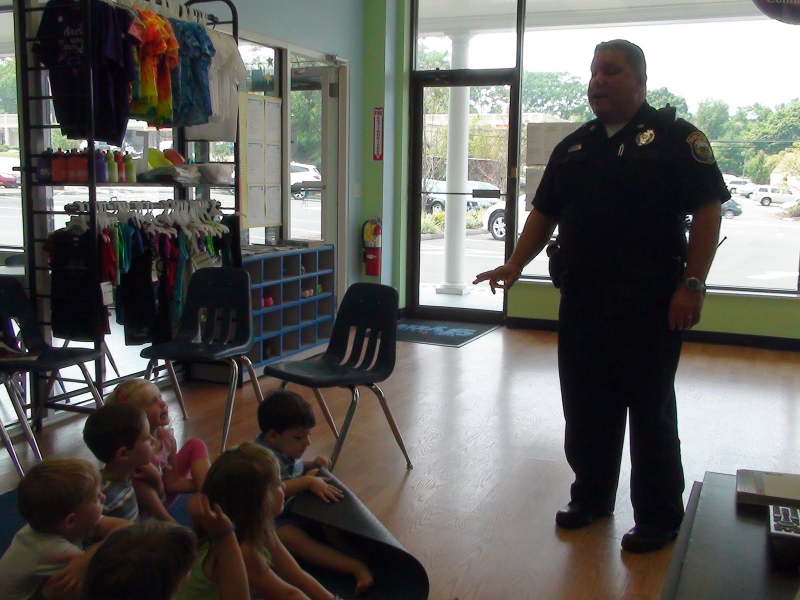 Anytime Summertime Kids Camp: Police Visit for Who's Your Hero Week