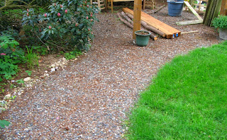 Garden Handyman: Crushed rock pathway
