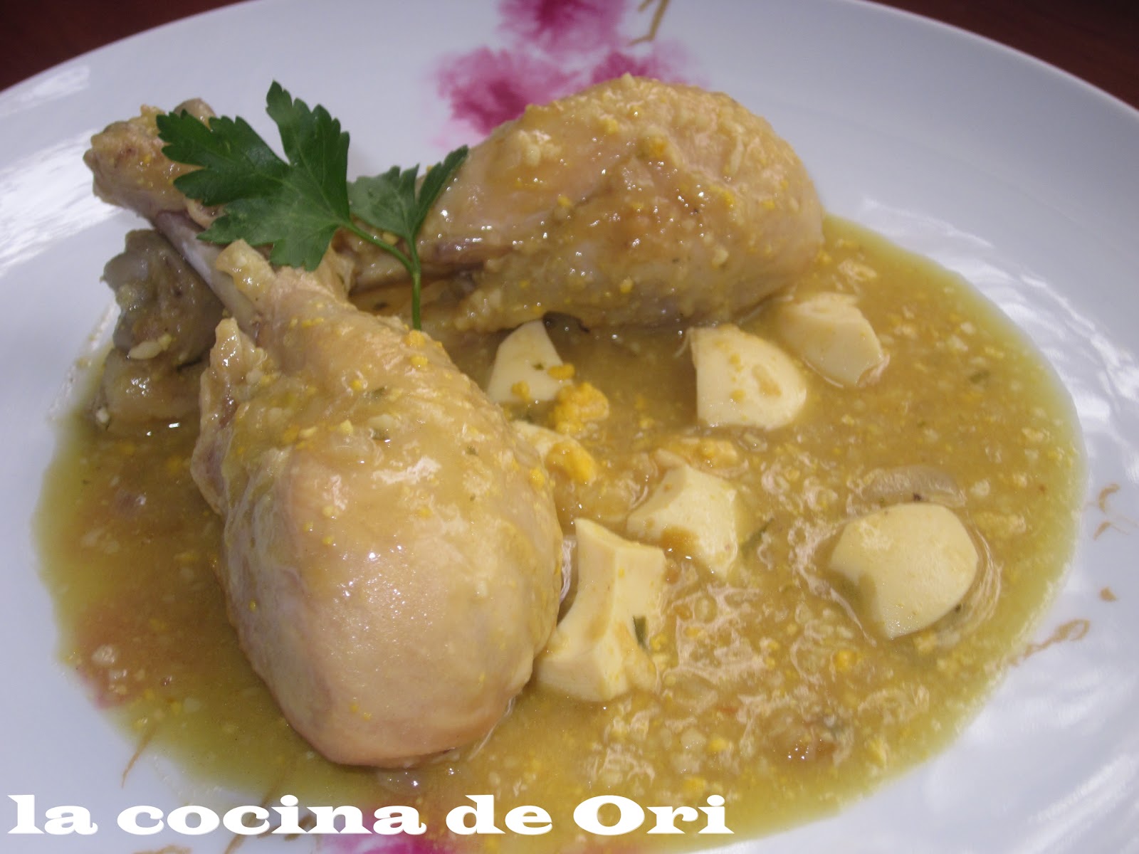 LA COCINA DE ORI: POLLO EN PEPITORIA