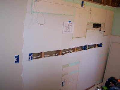 Jeff's Home Renovation: Wiring and Patching Drywall for the Kitchen Remodel