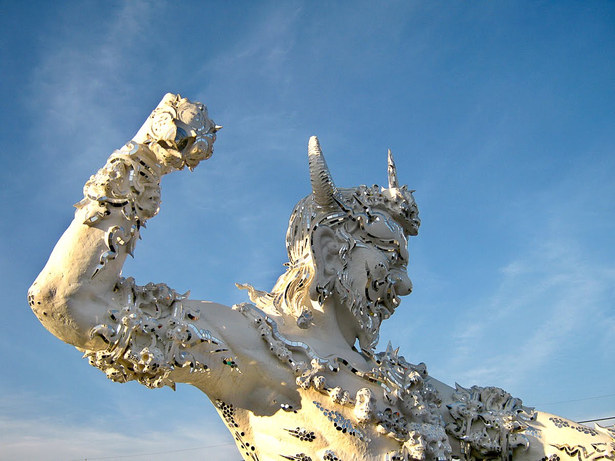 The World of Statues: Fierce Giants from Wat Rong Khun, Chiang Rai