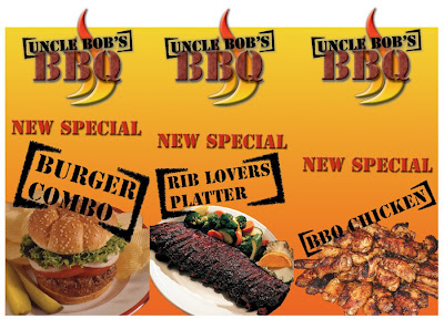 Boyd N. Massie: Uncle Bob's BBQ logo and collateral creation