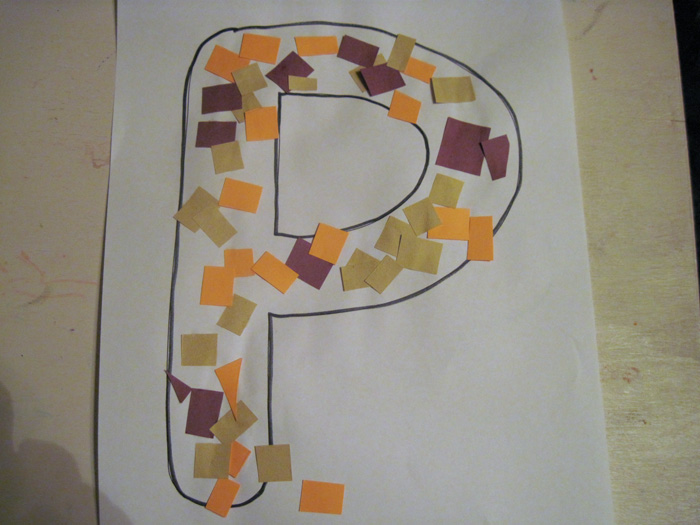 Kids Matter: Tuesday Teachings - The Letter P