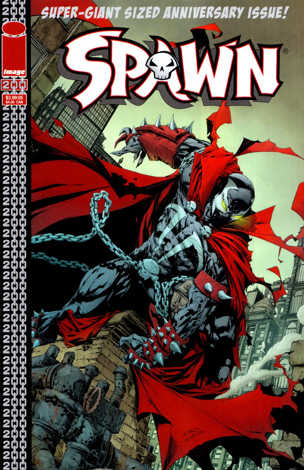 COMIC BOOK ARMY: COMIC BOOK REVIEW : SPAWN # 200