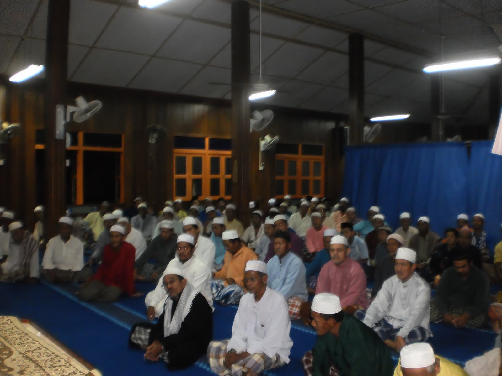 SETIU HARI INI: Kuliah Agama di Masjid Kampung Maras Batu Rakit.