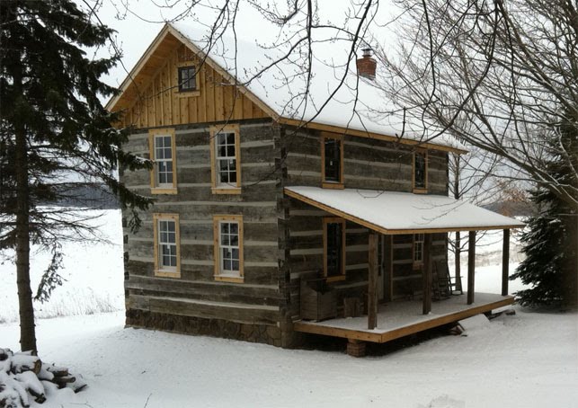 Dan DiPaolo Studios: Log Home Update