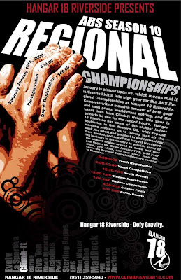 The VooDoo Climbing Blog: ABS Regional Championships - Hangar 18 Riverside