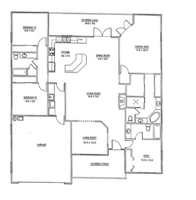 New Home plans 2015 : Home office floor plan
