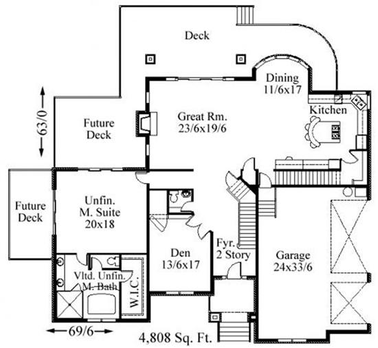 Transitional House Plans