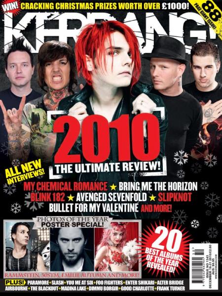 BULLET FOR MY VALENTINE EN LA ÚLTIMA EDICIÓN DE KERRANG!: “2010 THE ...