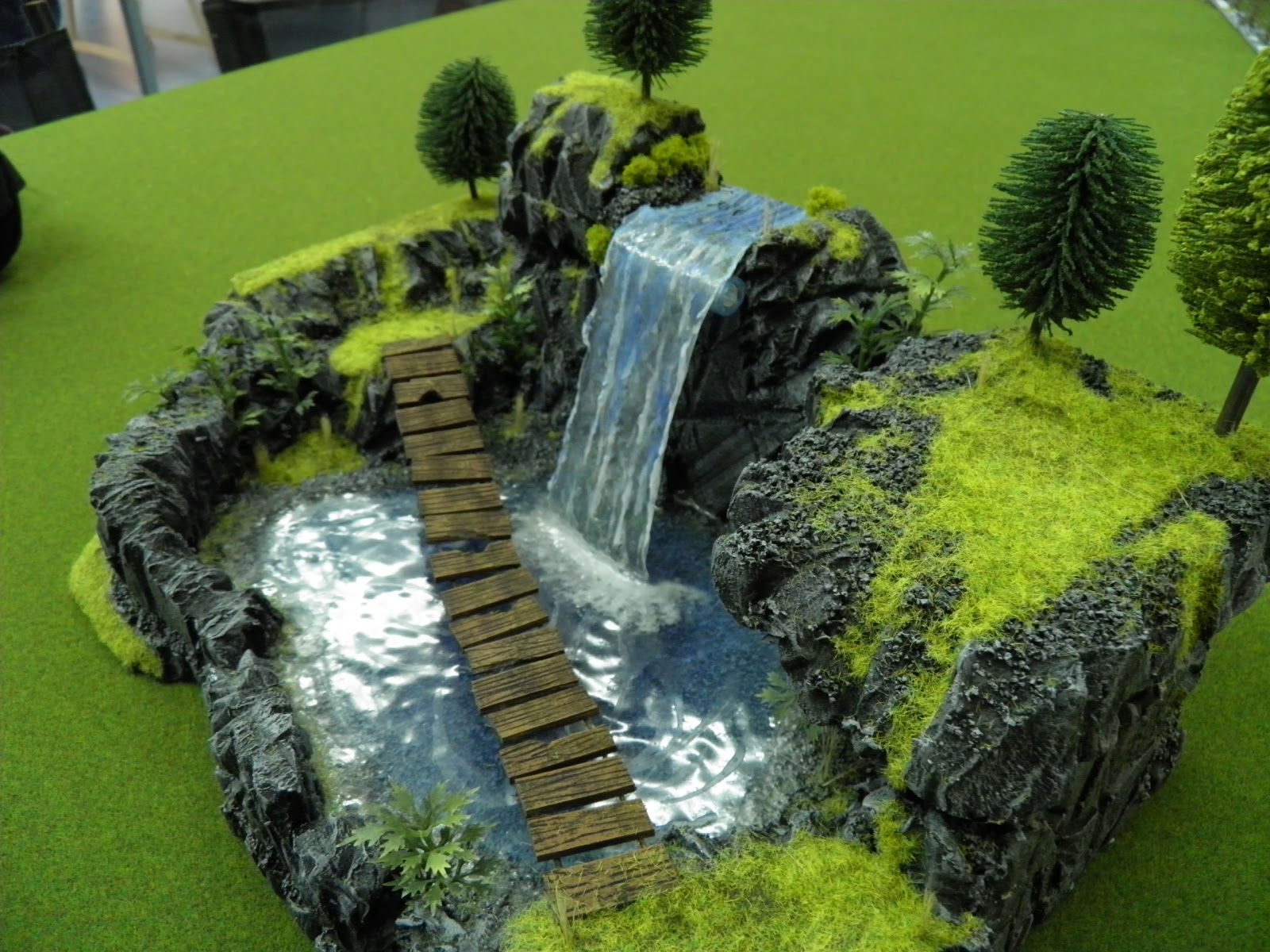 maquetas wargames: Cascada