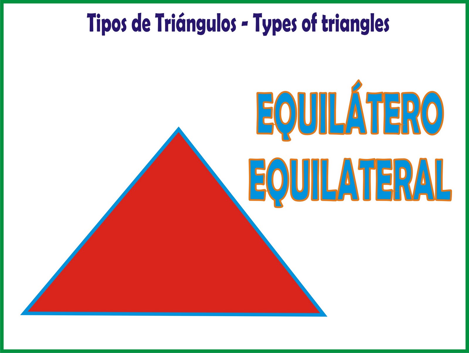 Tipos De Tringulos Tipos De Triangulos Angulos