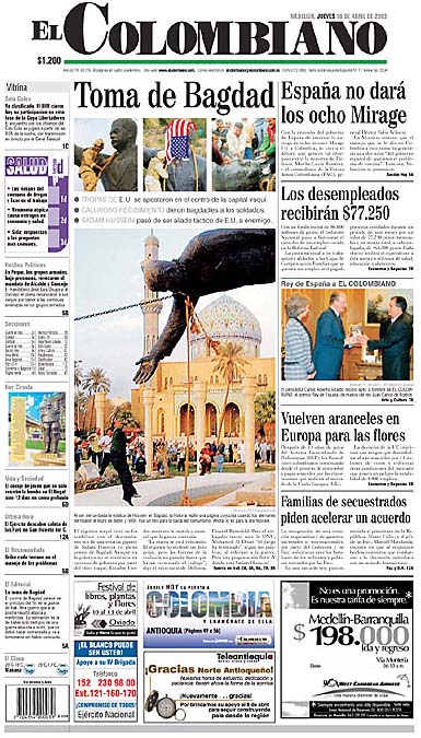 Prensa Escrita: Periodicos Colombianos