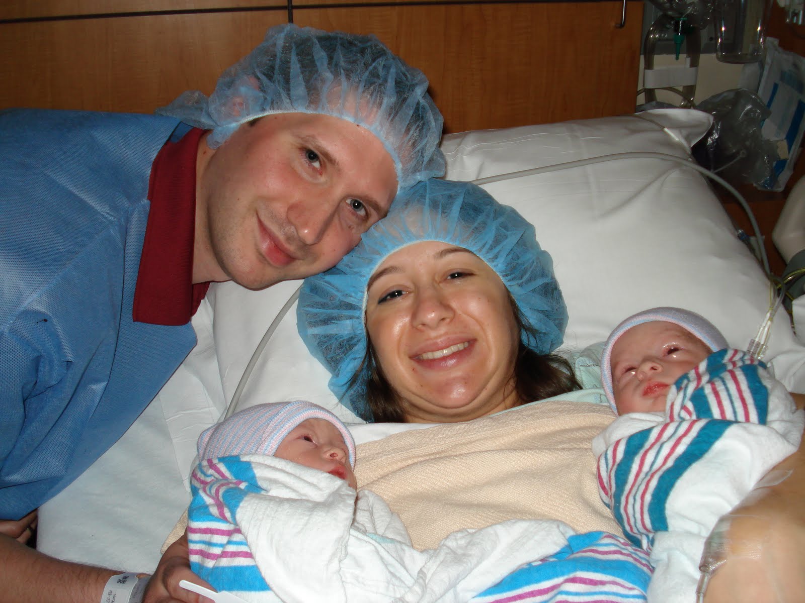 Raising Identical Twin Boys and a "Princess": Birth Story!