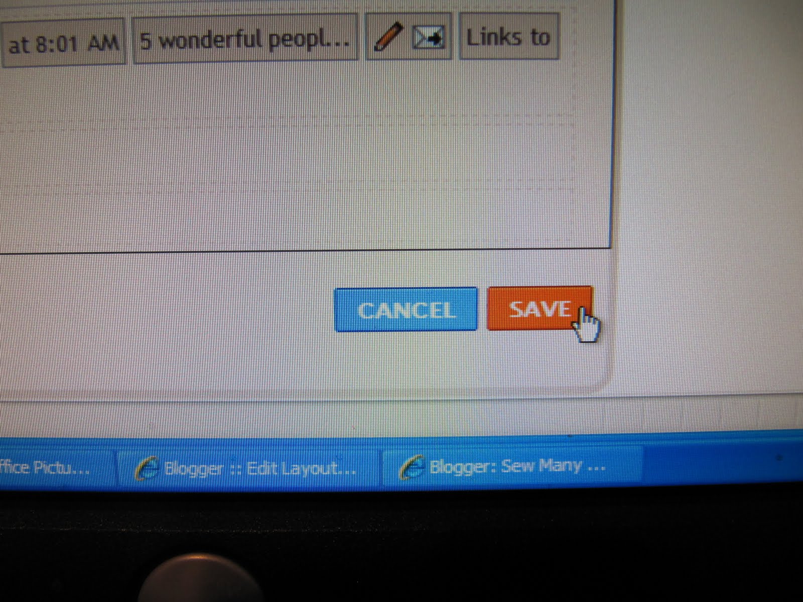 Sew Many Ways...: Blog Buddy...How To Change Your Comment Label