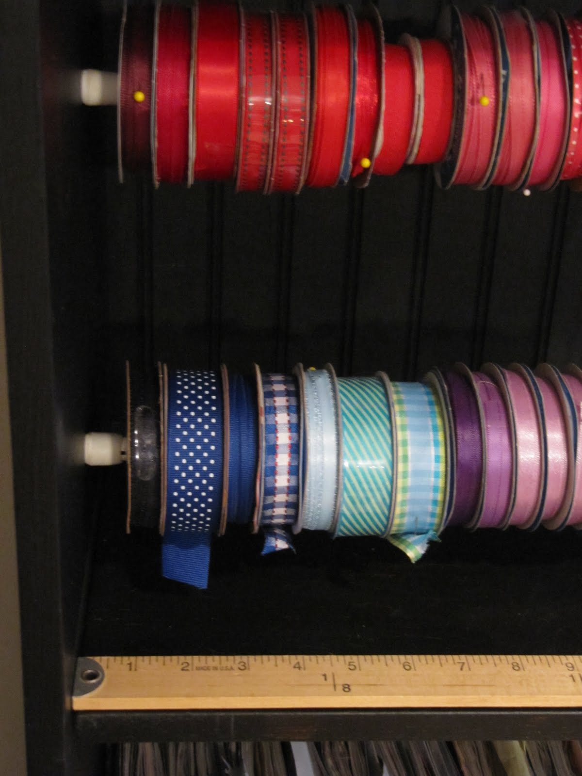Sew Many Ways...: Tool Time Tuesday...Ribbon Organizer