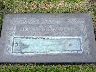 RIP Los Angles: Celebrity Grave: "It's A Wonderful Life" Actress Donna ...