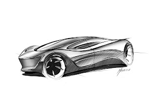 We Draw Cars: Mazda concept car that's a little bit less abstract