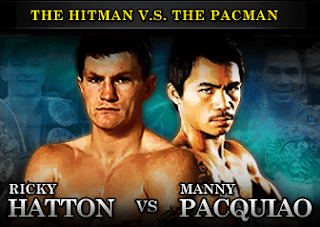 Manny Pacquiao vs Ricky Hatton Fight Posters | Pro Pinoy