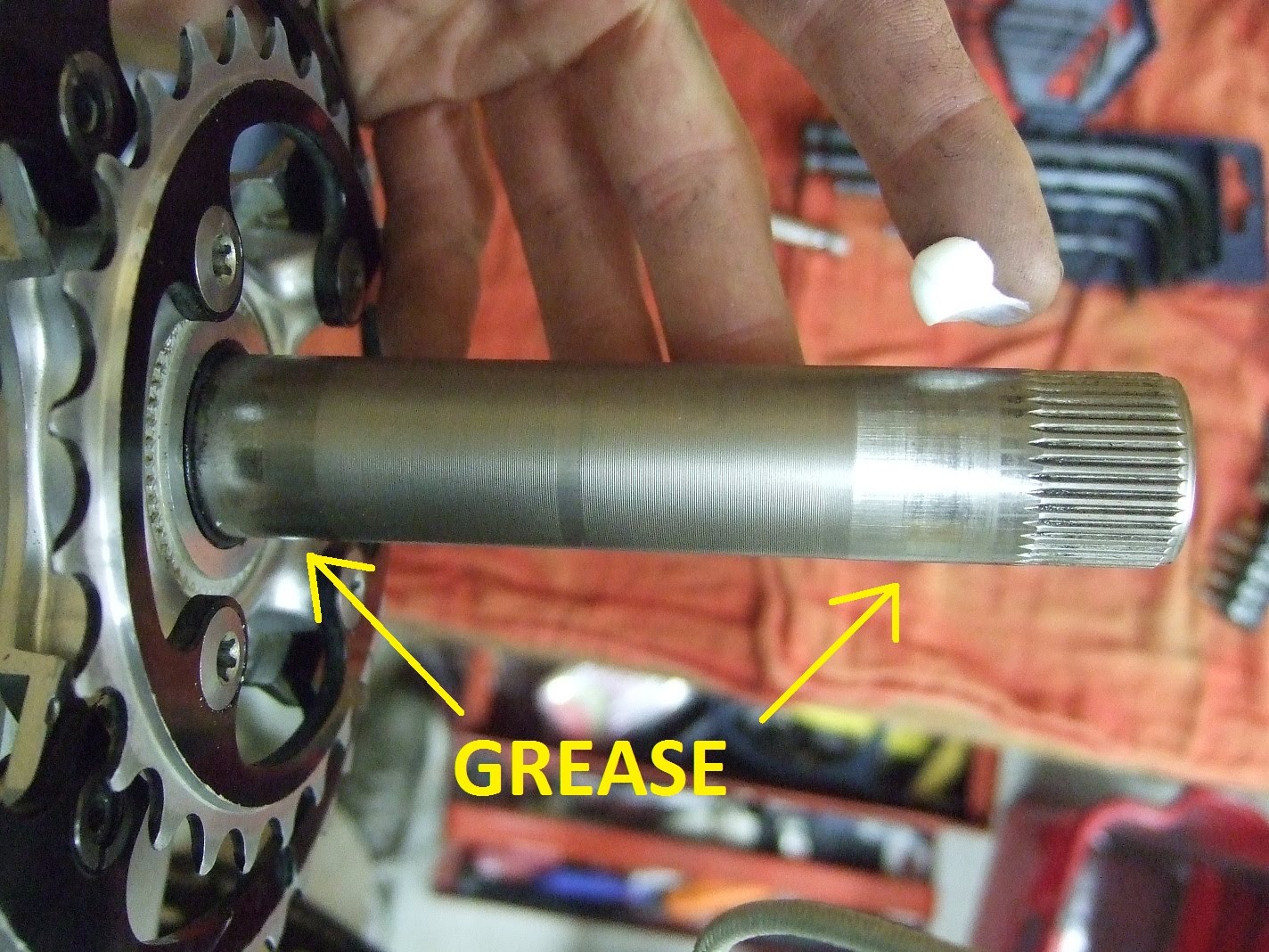 Benno's Blog & More: How-To: Install/Remove New Style Shimano Cranks ...
