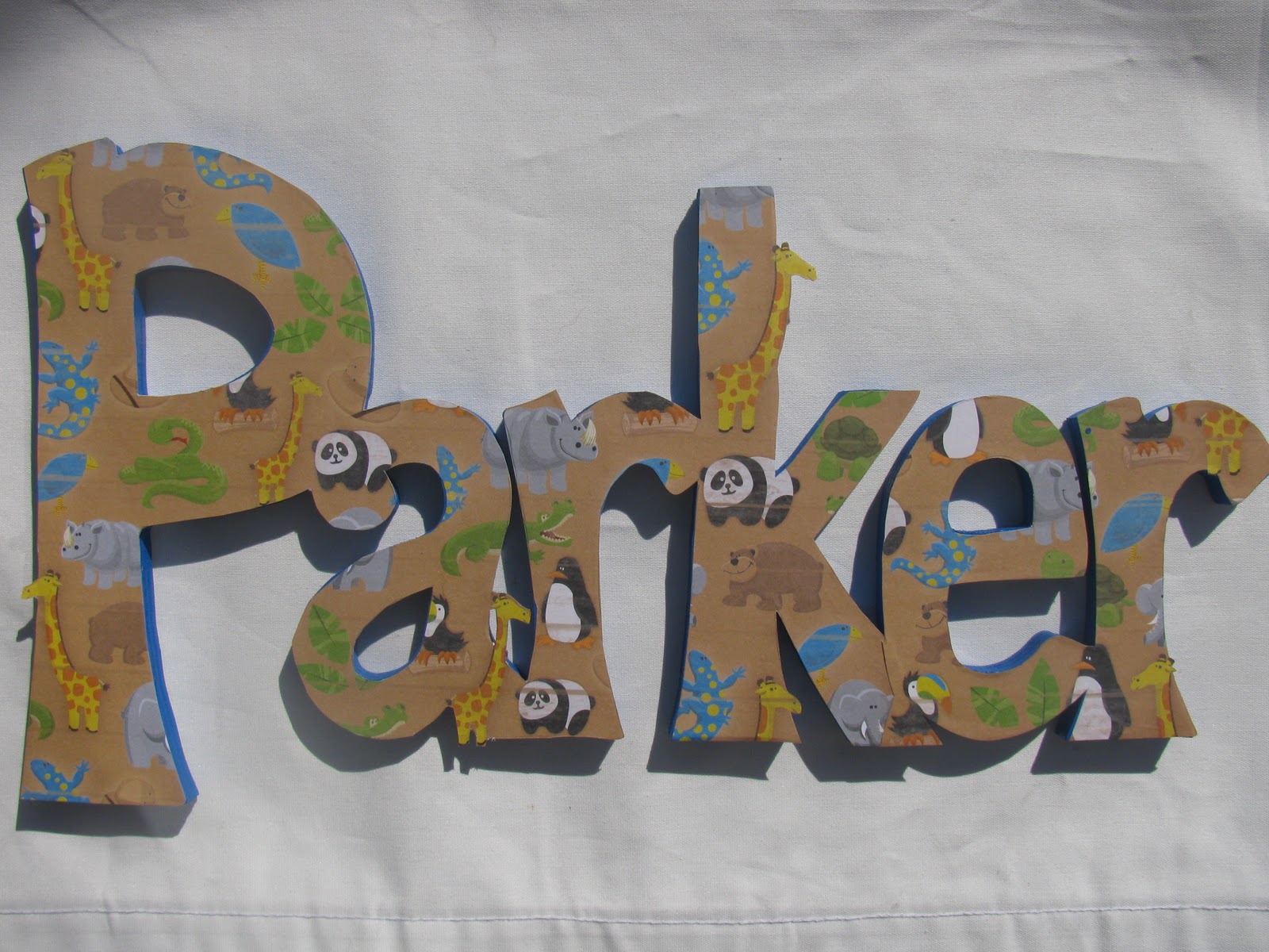 Lightyear Designs~ Custom Wood Name Signs: October 2010