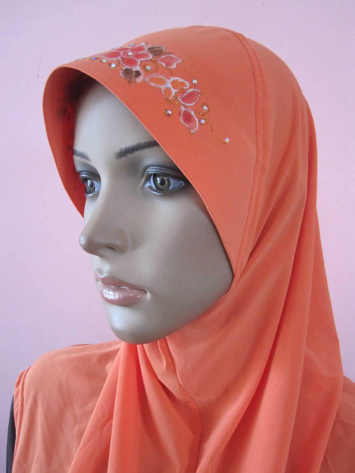 PEMBORONG JUBAH, BAJU SIAP, TUDUNG ONLINE: TUDUNG LYCRA CORAK BATIK ...