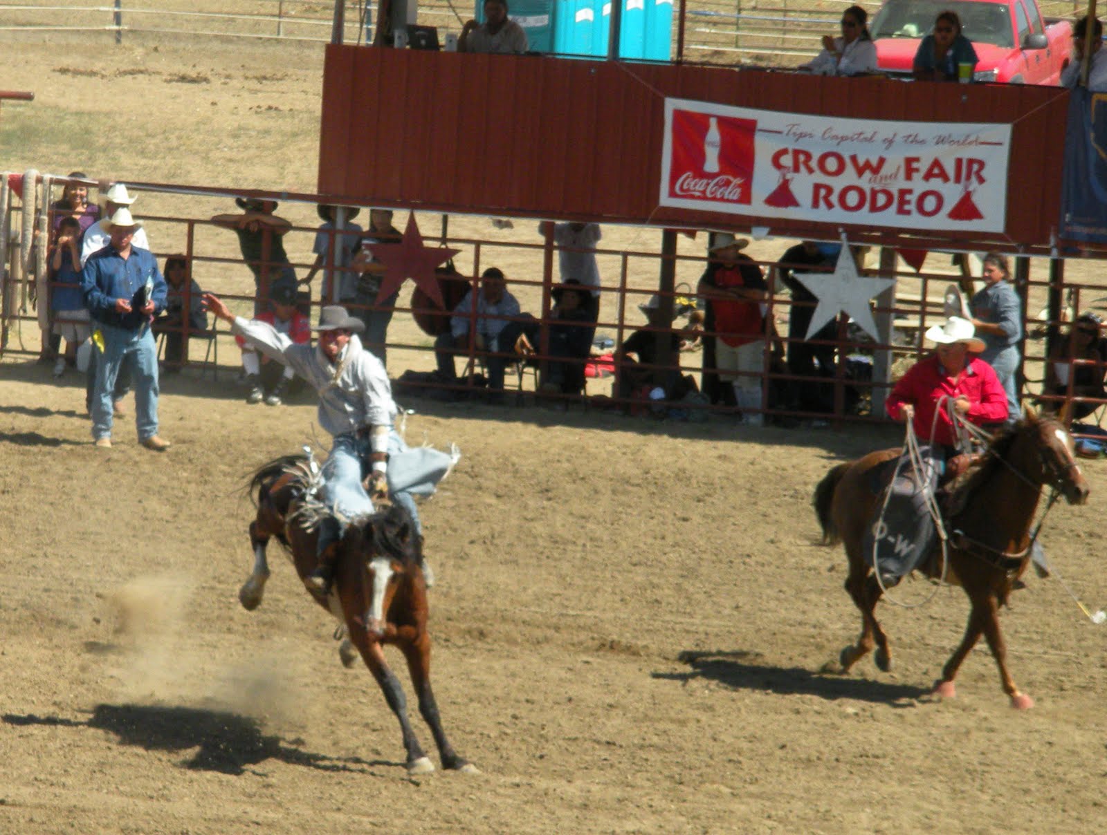 Living and Dyeing Under the Big Sky: Crow Fair Rodeo