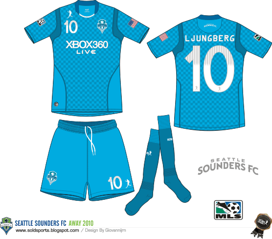 Sold Sports Design: Seattle Sounders FC kits