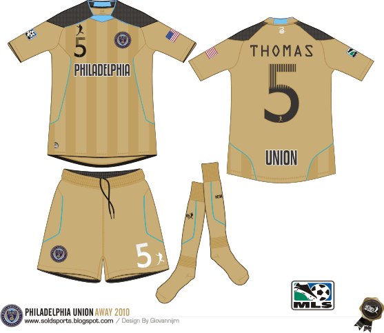 Sold Sports Design: Philadelphia Union kits