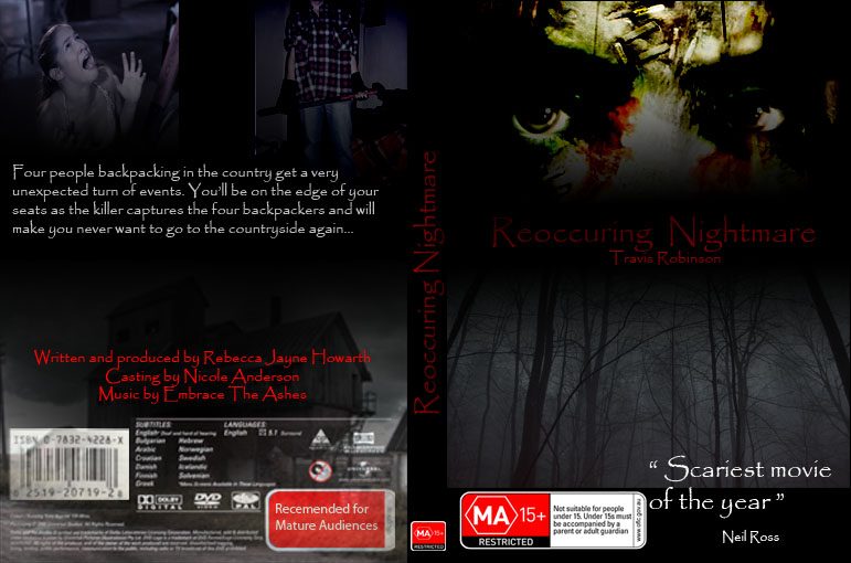 Rebeka Jaynee: Scary DVD Cover