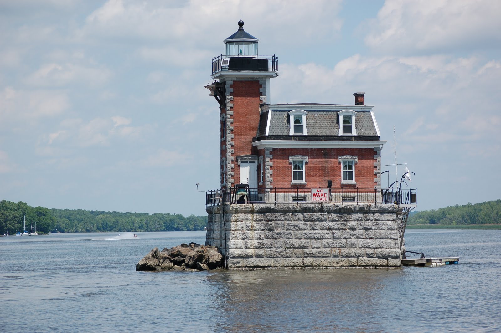 Kathy and Art Changing Course: The Hudson River and her Lighthouses