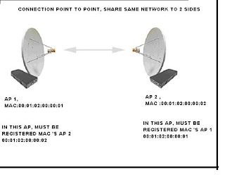 wireless internet connection: Secure wireless point to point connections