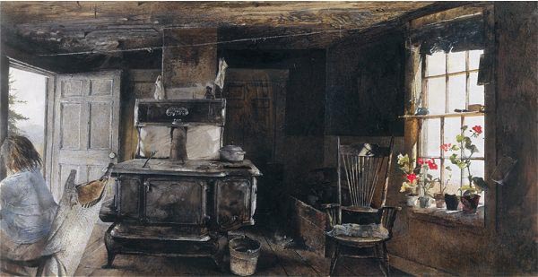 Encuentros con el arte: ANDREW WYETH, un realismo casi mágico.