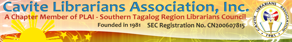 Cavite Librarians Association, Inc.: Cavite Provincial Library Goes E-Lib