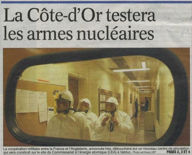 MEGAPOLE / INFOS: VALDUC, le nouveau site laboratoire du nucléaire en ...