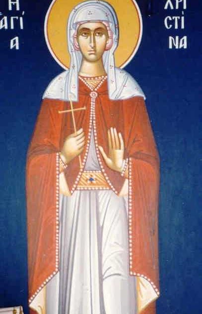 Full of Grace and Truth: St. Christina the Great Martyr