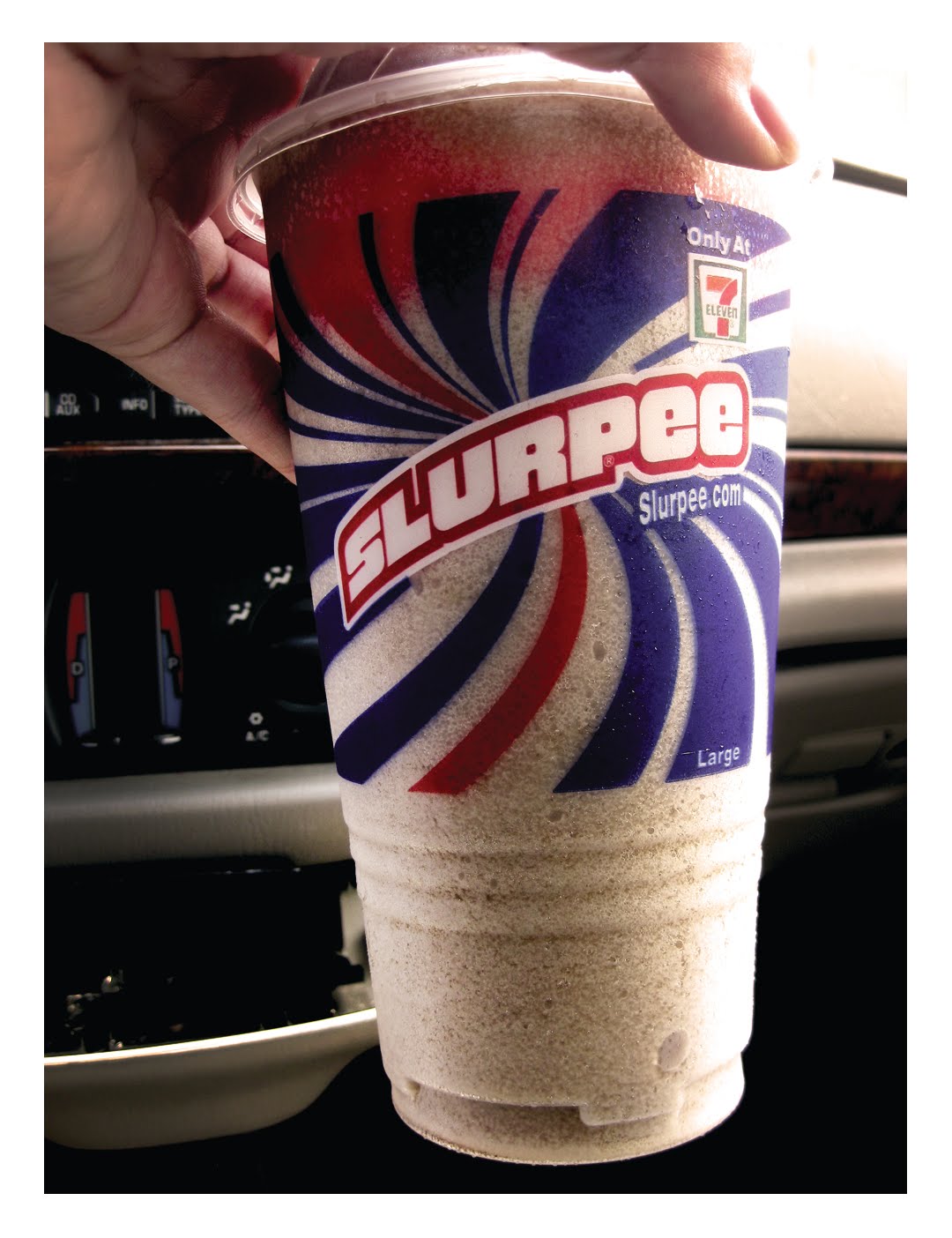 Something out of Nothing: Good Morning Coke Zero Slurpee.