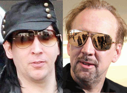 Marilyn Manson Nicolas Cage Marilyn Manson Nicolas Cage