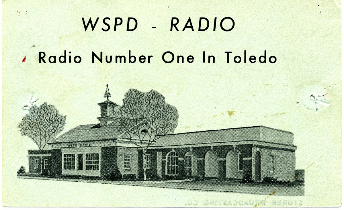 Nick's Radio Corner: WSPD QSL Card September 1967