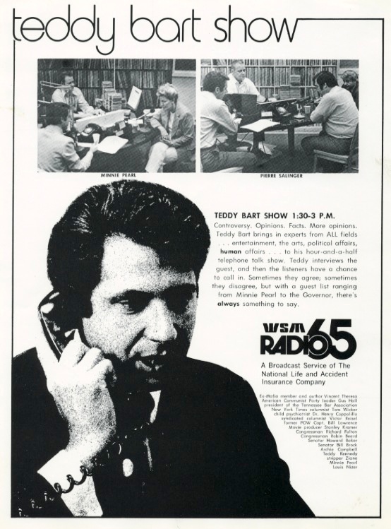 Nick's Radio Corner: WSM Nashville Promo Package 1974 Part 2