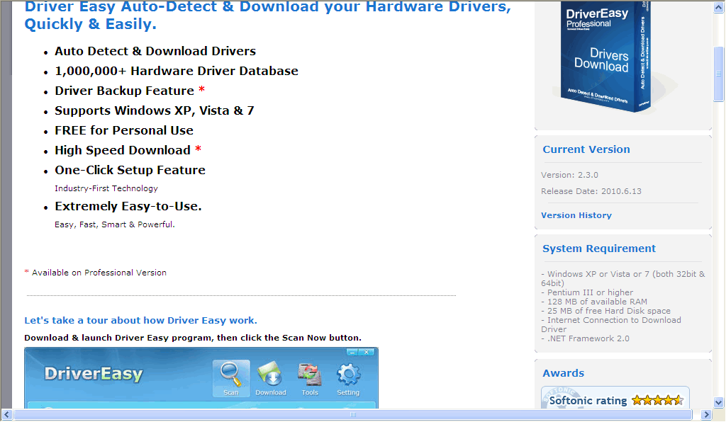 Nuestras Cosas: Descargar e instalar driver con DriverEasy