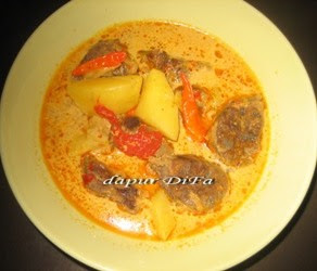 dapur DiFa: Gule Daging ala DiFa
