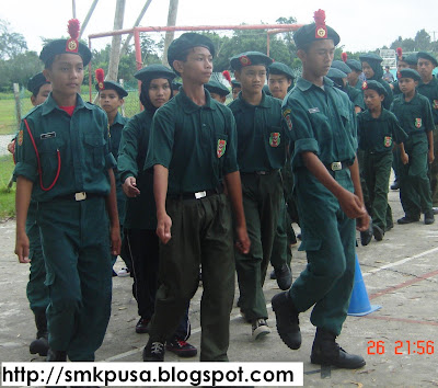 Little Cat: SMK Pusa, Betong.: KRS: Kadet Remaja Sekolah (SMK Pusa).