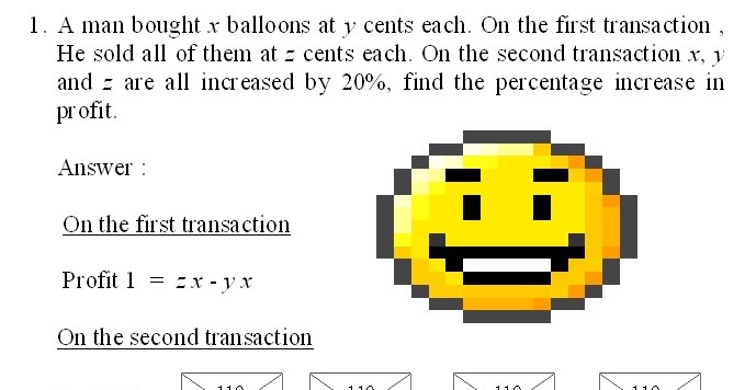 "PERCENTAGE WORKSHEET" WITH COPY AND PASTE BOXES - MathsAnimation