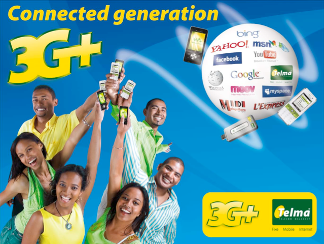 Telma Madagascar: Telma 3G+ Connected Generation